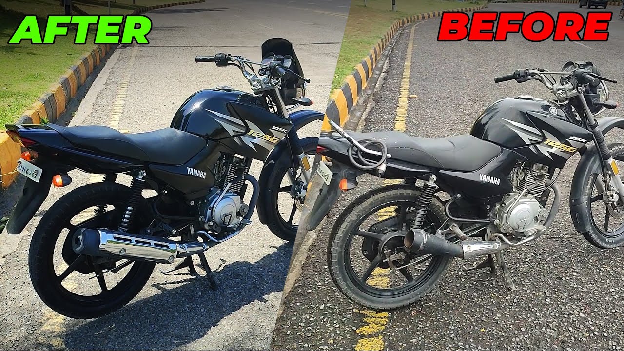Yamaha YBR 125G Restoration Done 😍 Final Look - YouTube
