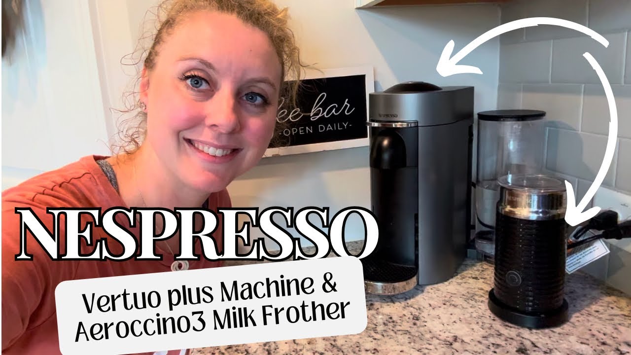 DEMO & Review on Nespresso VertuoPlus & Milk Frother - YouTube