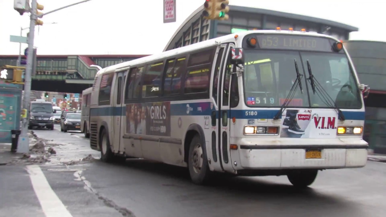 MTA Bus: Nova RTS #5180 on the Q53 - YouTube