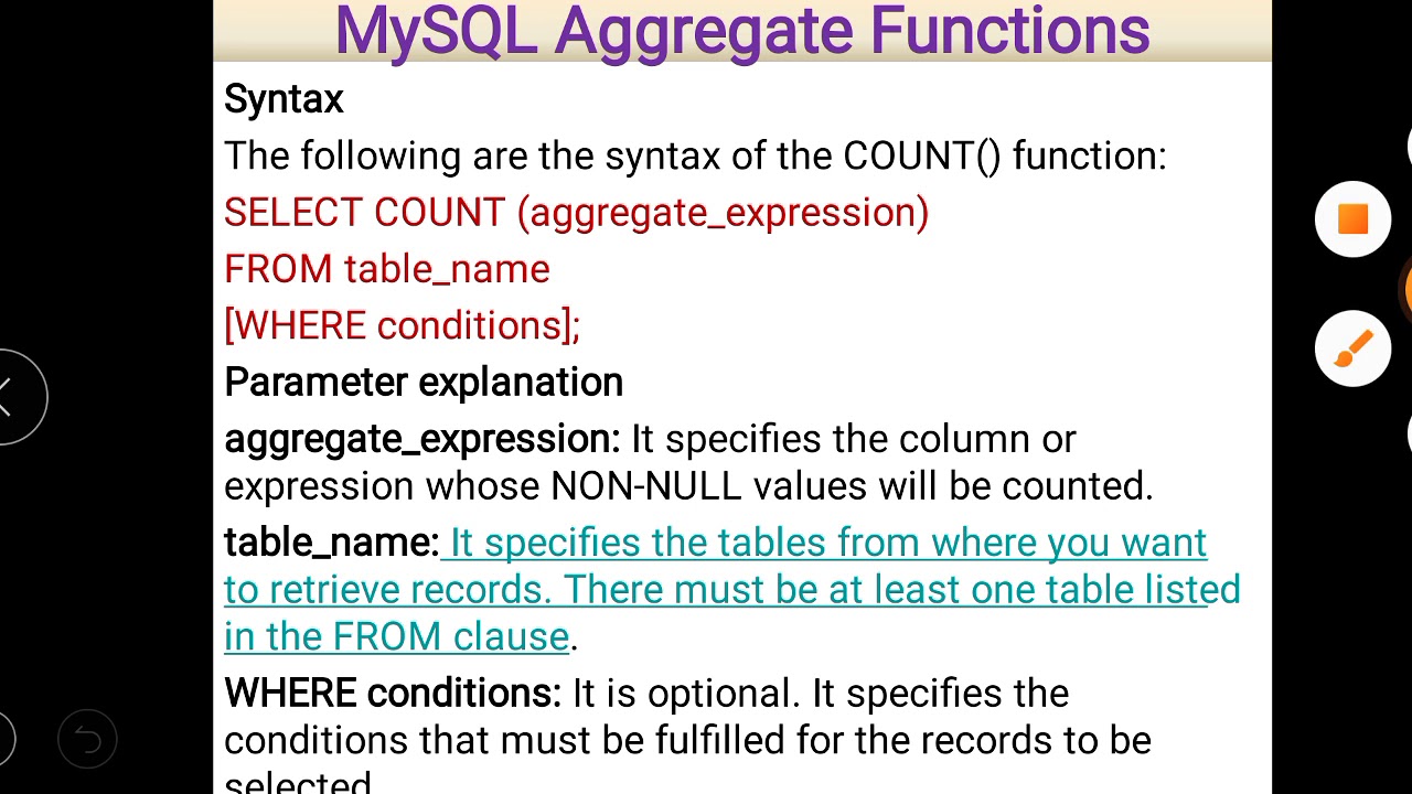 Class Xi Informatics Practices 05 11 2020 By Mr Praveen Singh Ch Mysql Youtube
