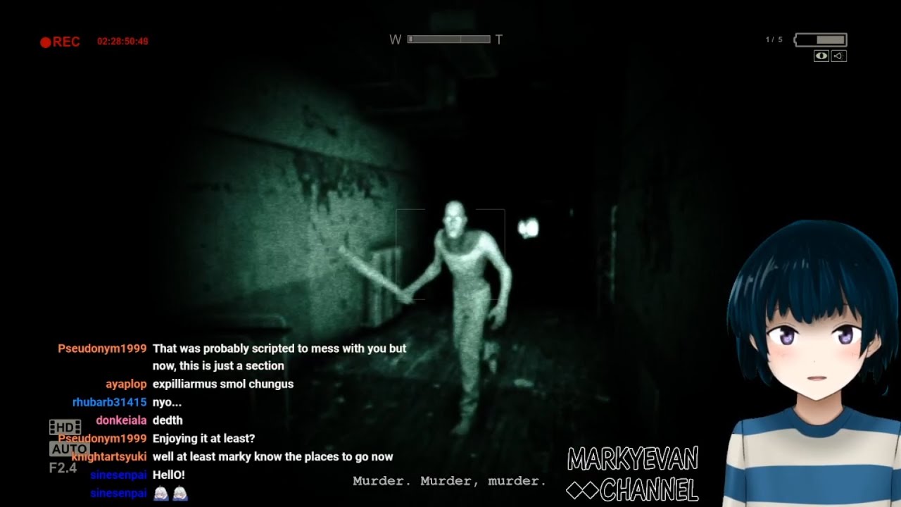 [ENVtuber] Marky Wears Diapers Now - OUTLAST Playthrough Part 2 - YouTube