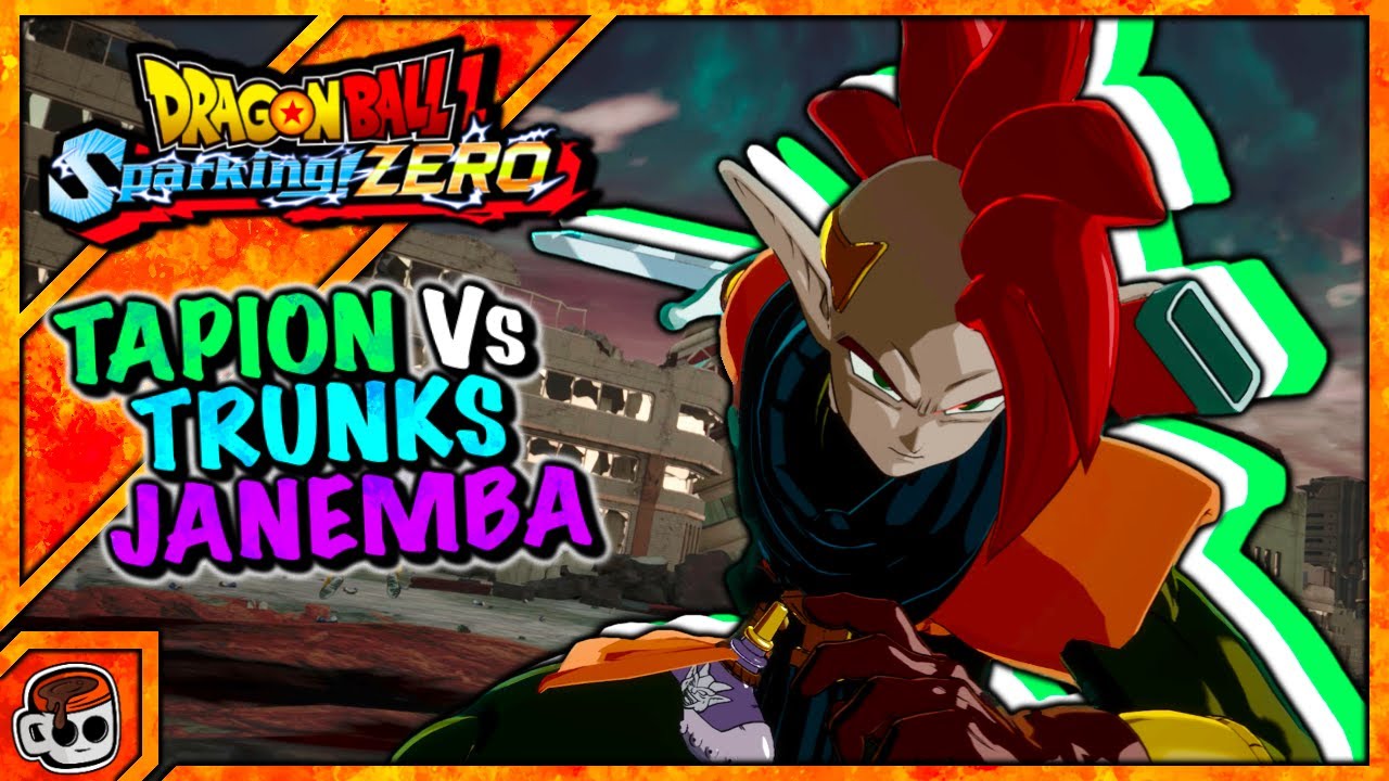 💥TAPION vs TRUNKS, JANEMBA - DUELO de ESPADAS 💥 Dragon Ball Sparking ...