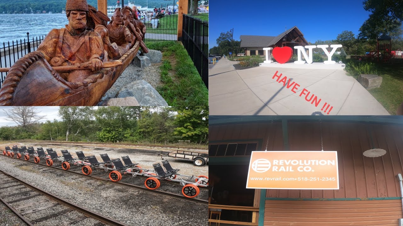 Trip to Lake George, NY And Adirondack Revolution Rail CO. Rail bike ...