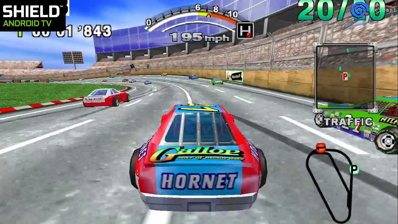 Reicast Dreamcast Emulator for Android - Daytona USA ingame (Shield ...