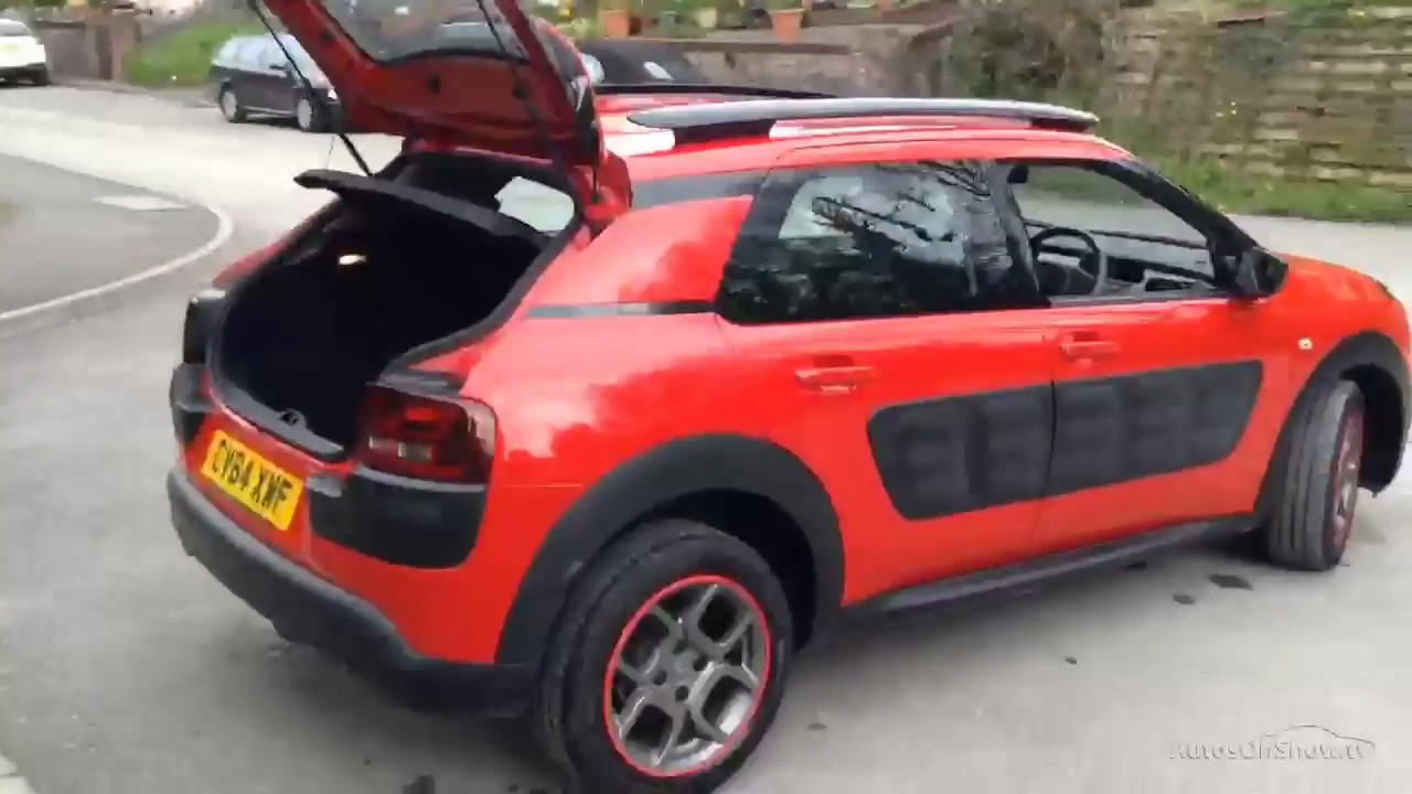 CITROEN C4 CACTUS BLUEHDI FEEL RED 2014 - YouTube