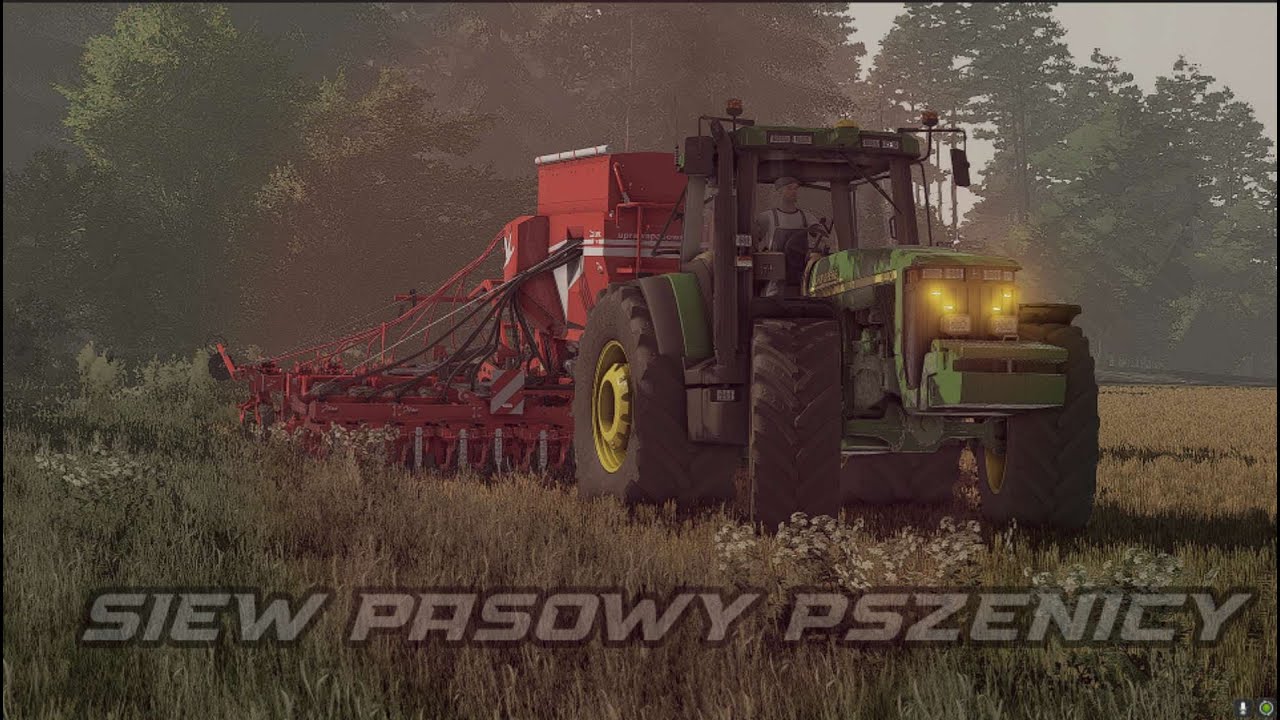 Siew pasowy pszenicy ⭐ John Deere 8400 ⭐ FS22 🌾 - YouTube