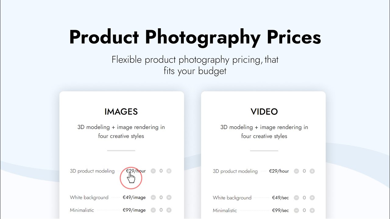 Product Photography Rates at John Rosado blog
