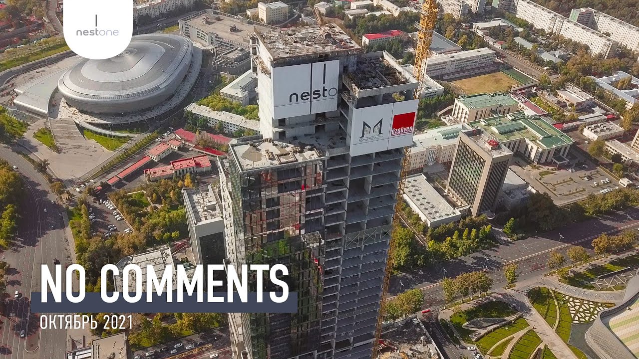 Nest One қурилиш жараёни (Октябрь) 🏗 / Процесс строительства Nest One ...