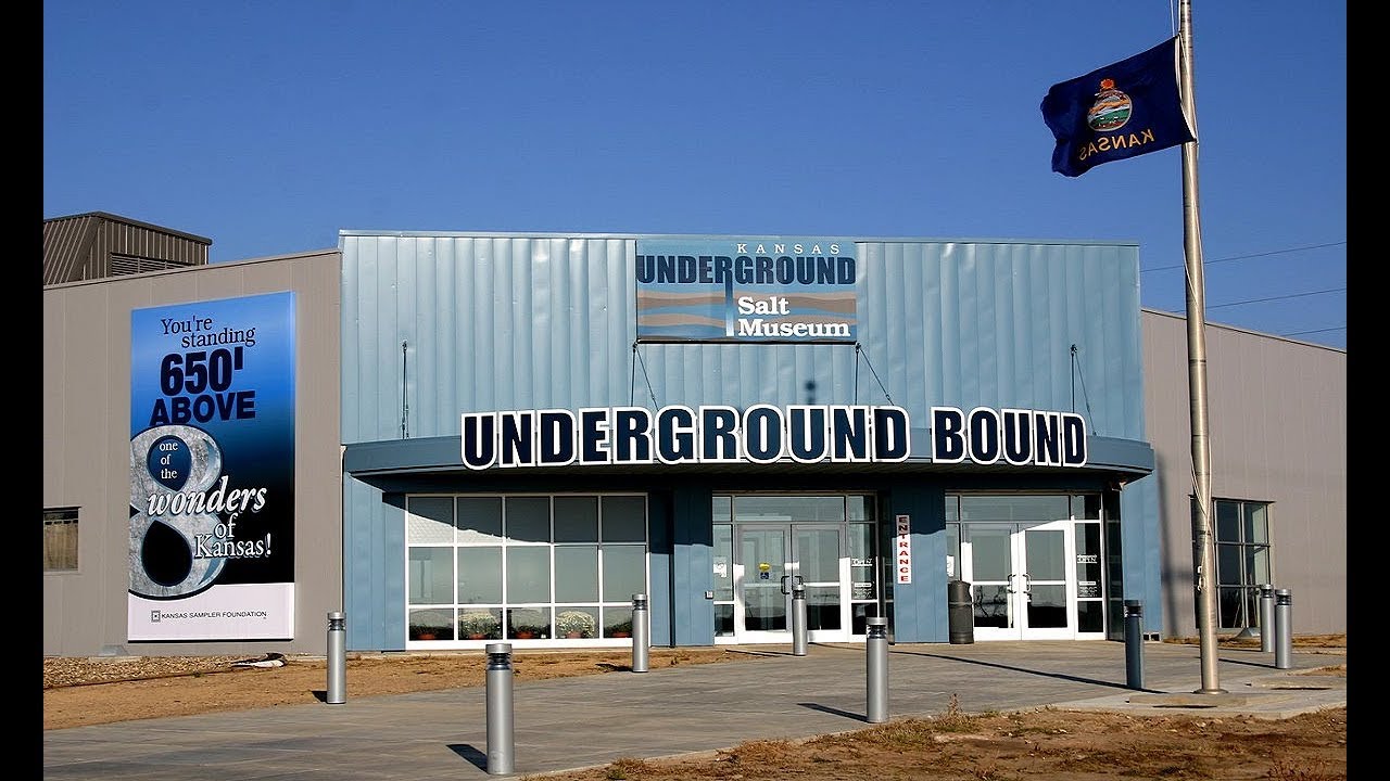 An Inside View of Strataca Salt Mine Museum, Hutchinson, Kansas. - YouTube