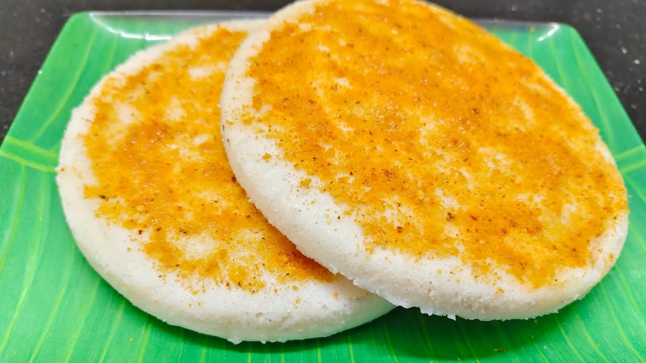Soft n Spongy Tatte Idli | Gun Powder| Thatte Idli or Plate Idli ...