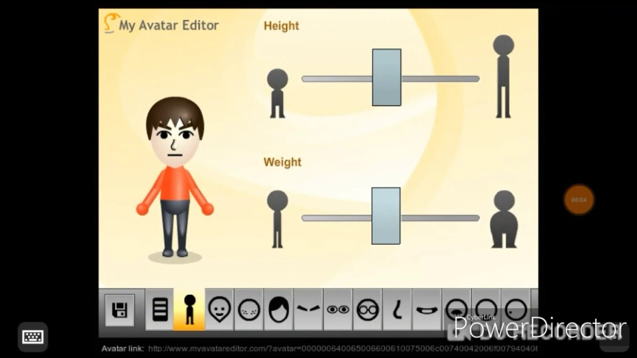 How to make avatar on Mii - YouTube