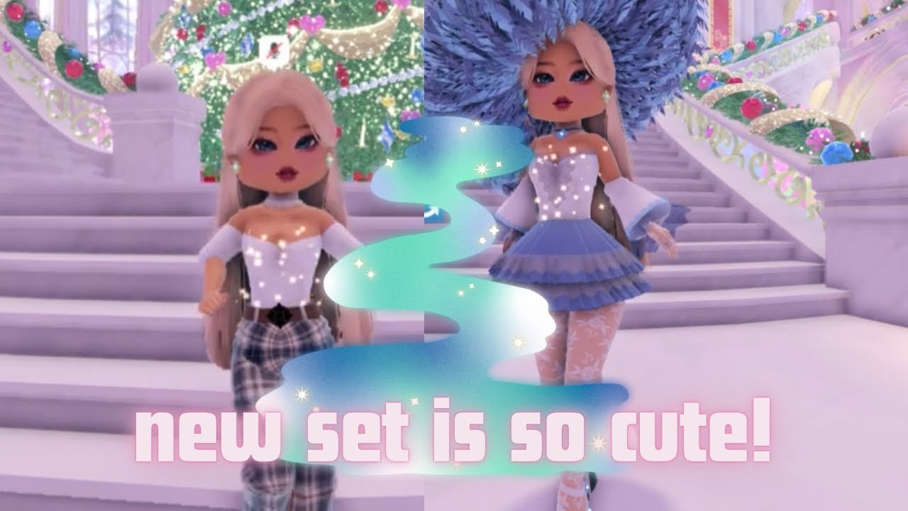 The new Snow Swan Set In Royale High - YouTube