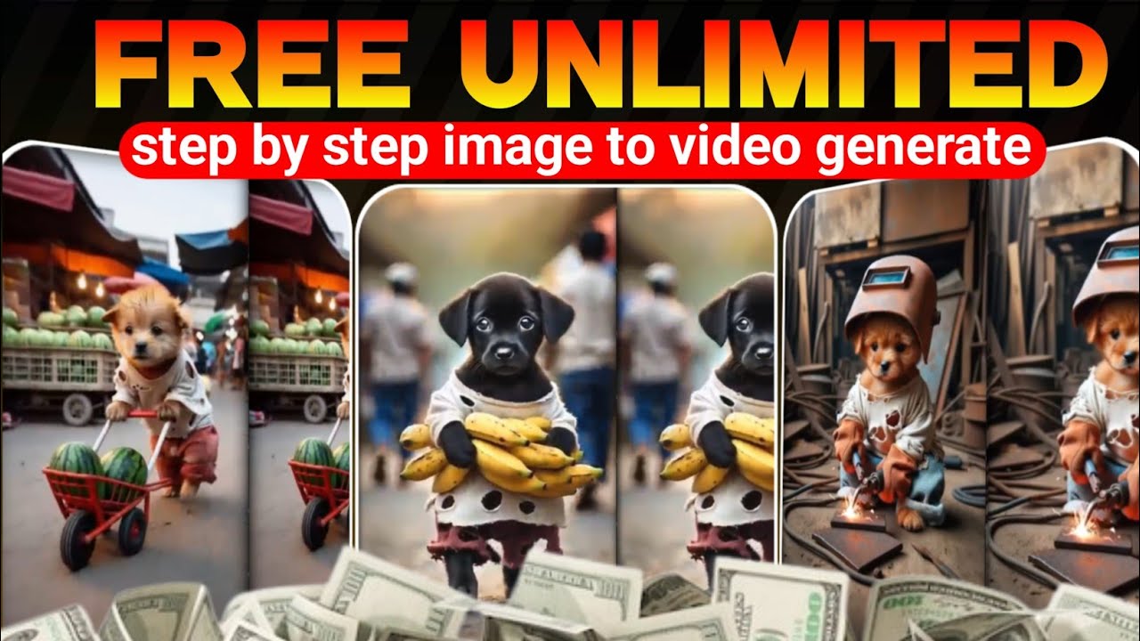 Create Unlimited Image to Video Story | (FULL COURSE) AI Text to Video ...