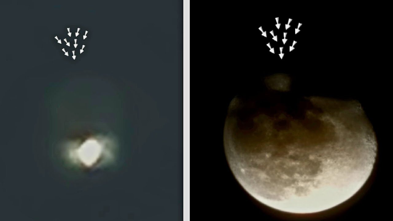Strange Weird Celestial Objects Above Moon Jupiter🪐November 17, 2024 ...