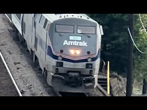 Yayy!! AMTK 164 finally comes to Birmingham AL along with NS northbound train. 7/28/23. *Read ...