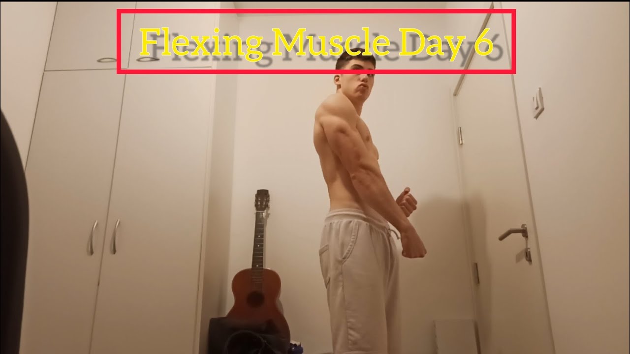 Physique check and Flexing Muscle Day 6 - YouTube