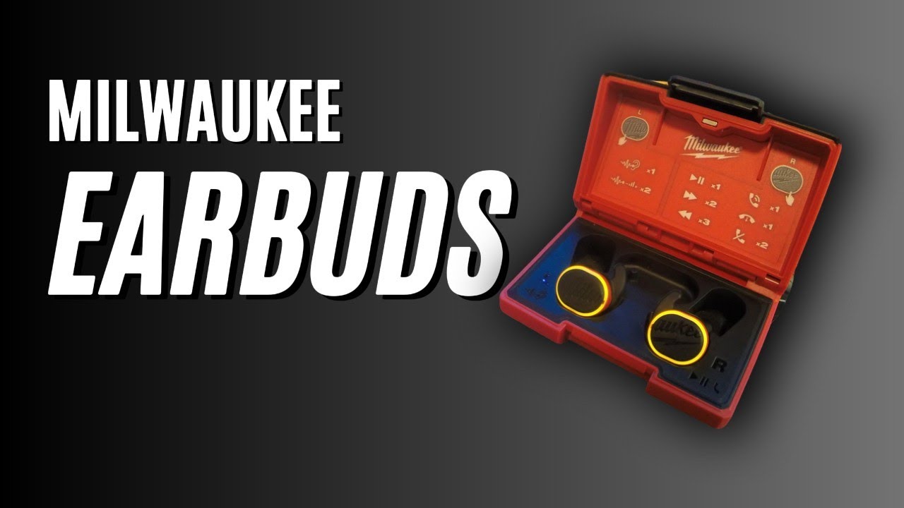 Milwaukee Earbuds Review: The Ultimate Wireless Worksite Earbuds? - YouTube