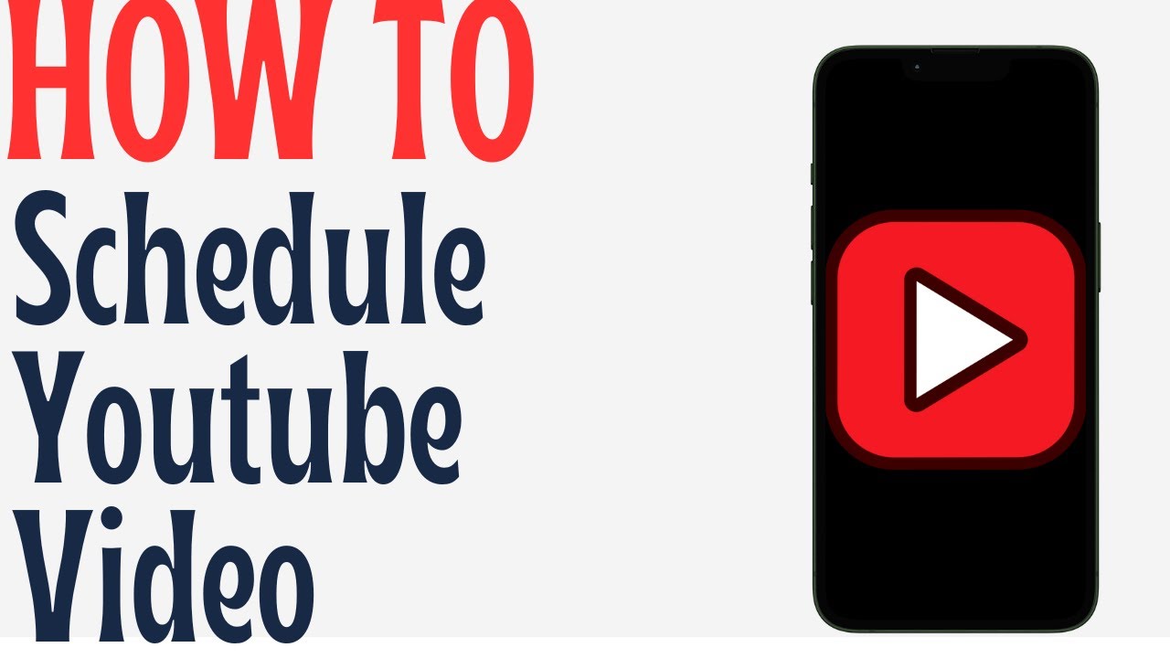 How to Schedule YouTube Videos | Simple Publishing Guide - YouTube
