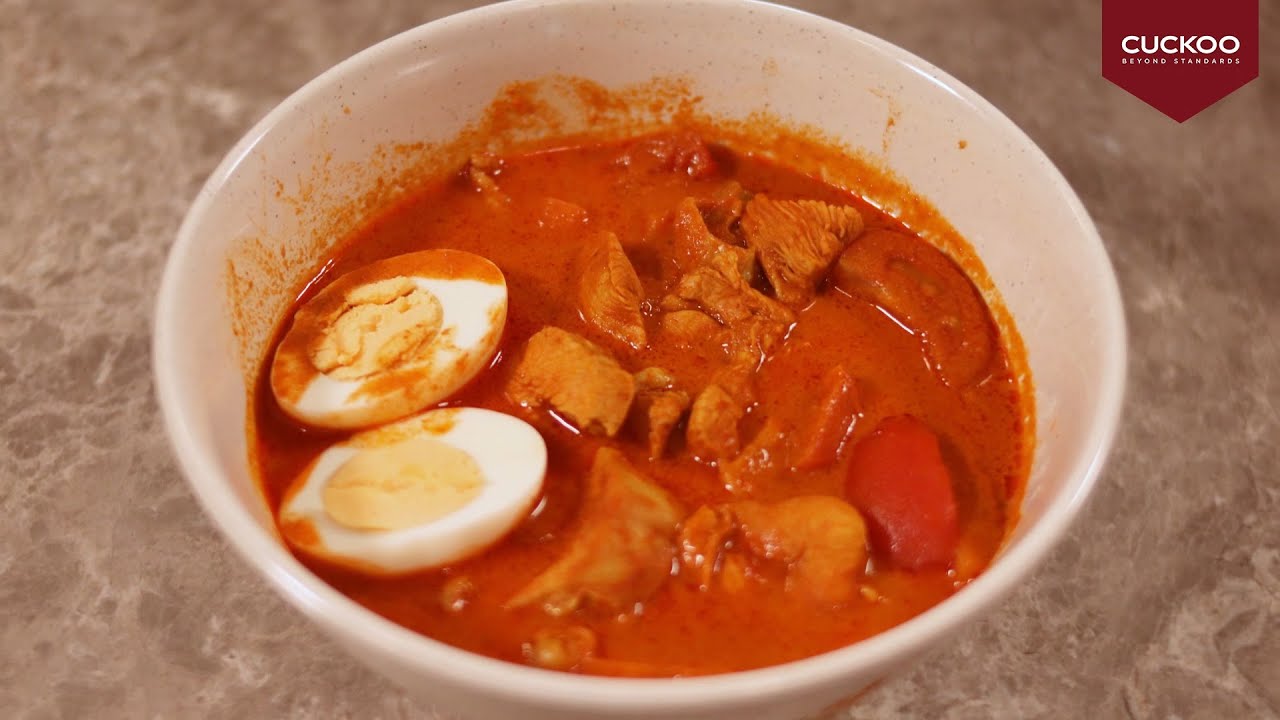 CUCKOO Recipe - Chicken Curry - YouTube