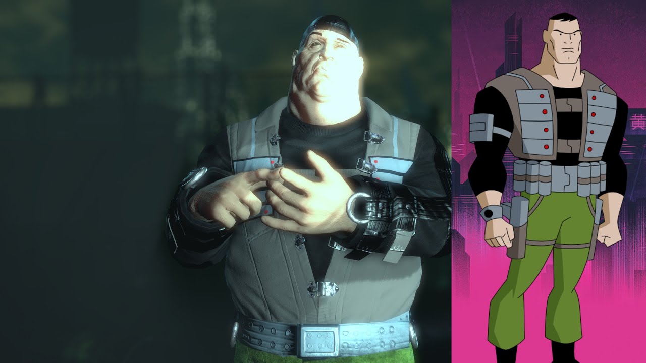 Batman Arkham City Skins Mad Stan From Batman Beyond Animated Show ...