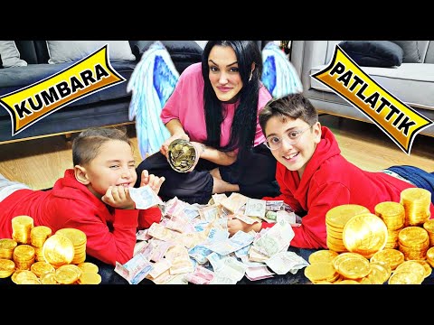 EFE VE EMİR GİZLİCE ANNELERİNİN KUMBARASINI PATLATTI ?!