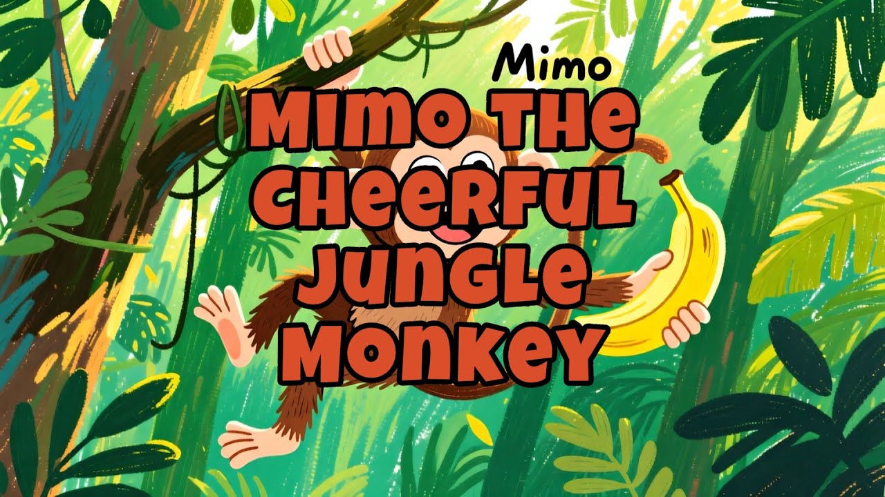 Mimo the Cheerful Jungle Monkey - YouTube