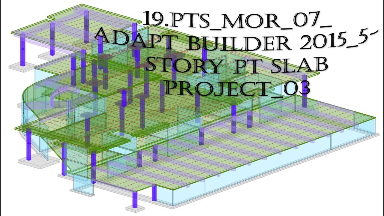 PTS Mor 07 ADAPT BUILDER 2015 5 story PT Slab Project 03 - YouTube