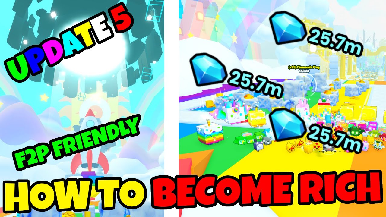 HOW TO GET RICH *FAST* IN THE NEW *UPDATE 5* F2P FRIENDLY (pet ...
