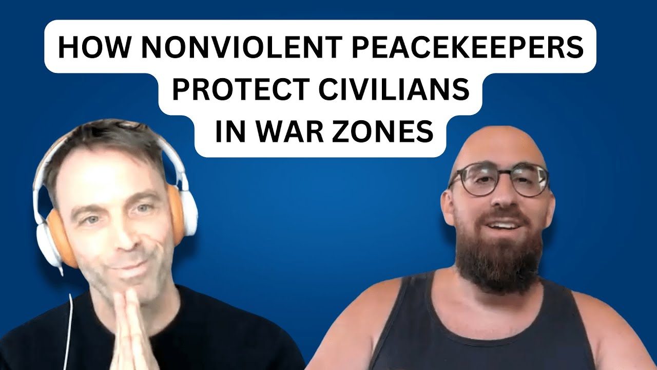 Huibert Oldenhuis - Nonviolent Peaceforce - interview with Meditation Magazine - YouTube