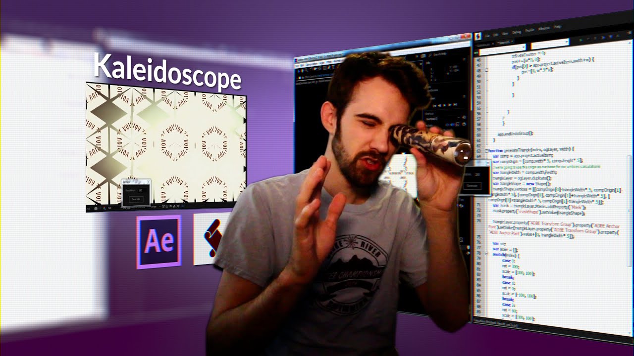After Effects Scripting Tutorial Kaleidoscope Youtube