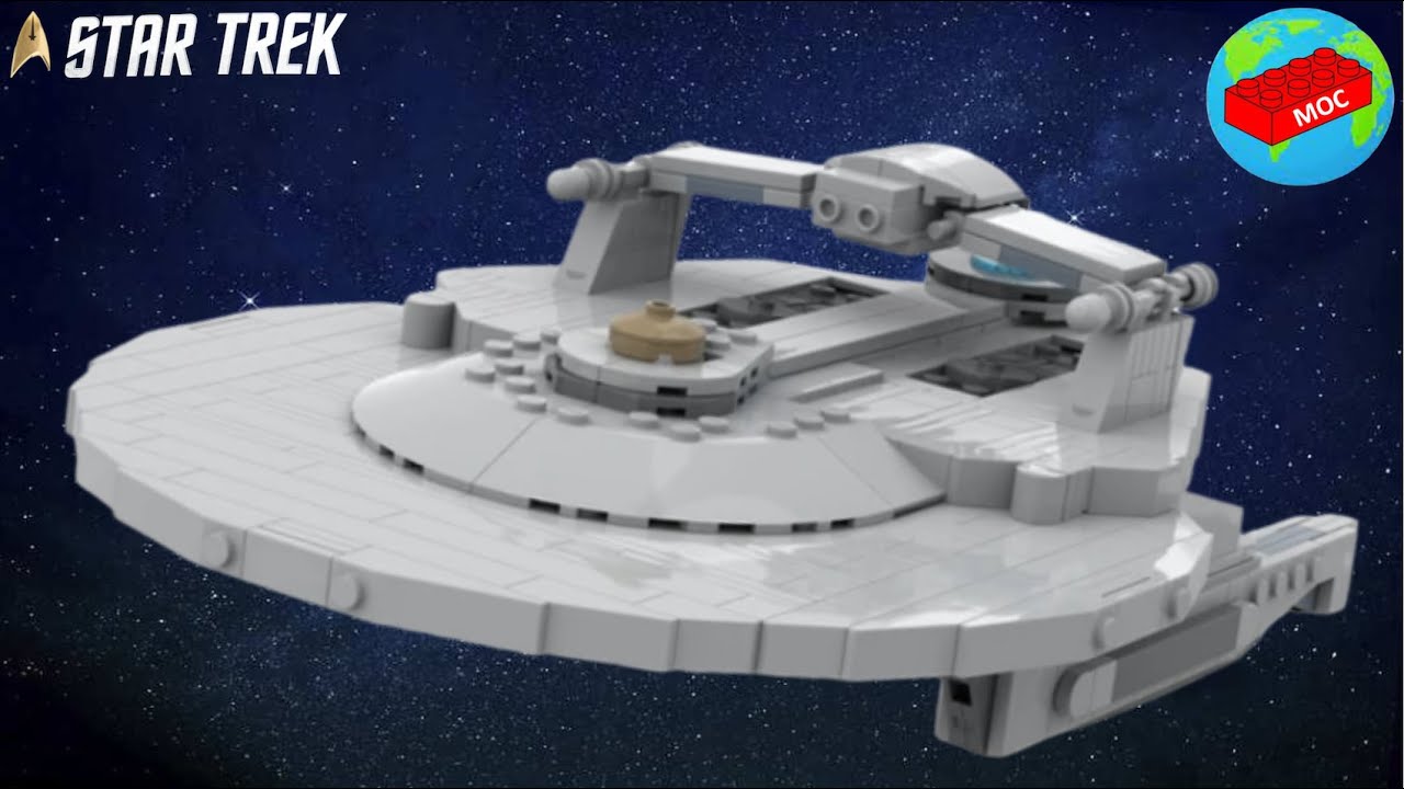 LEGO Star Trek MOC | USS Reliant NCC-1864 | Lego Star Trek MOC - YouTube