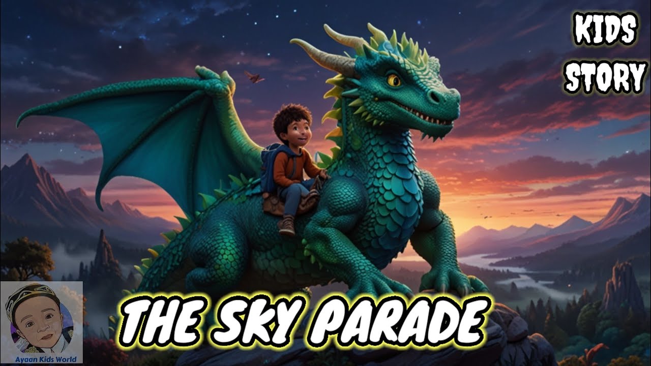 The Sky Parade Poem | kids story | 3D Cartoon Rhymes for Kids | nursery ...