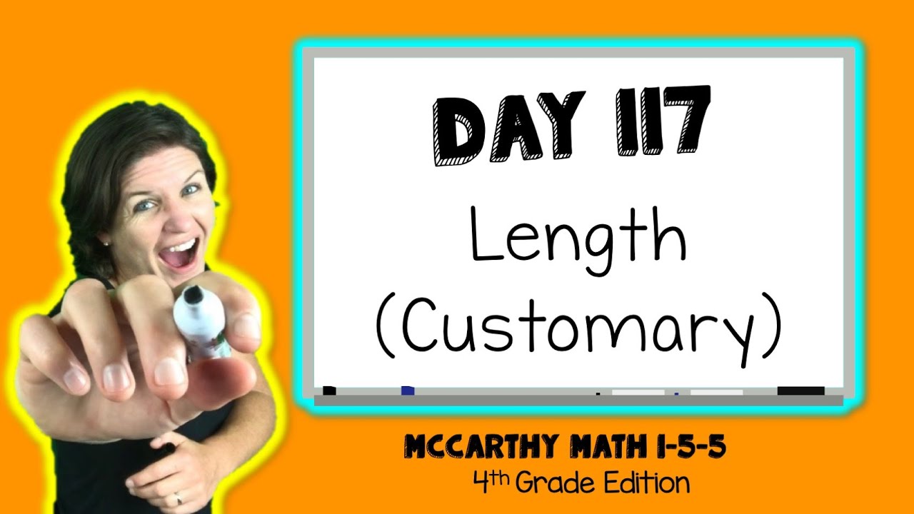 4th Grade Math | Converting Customary Measurements | McCarthy Math 1-5 ...