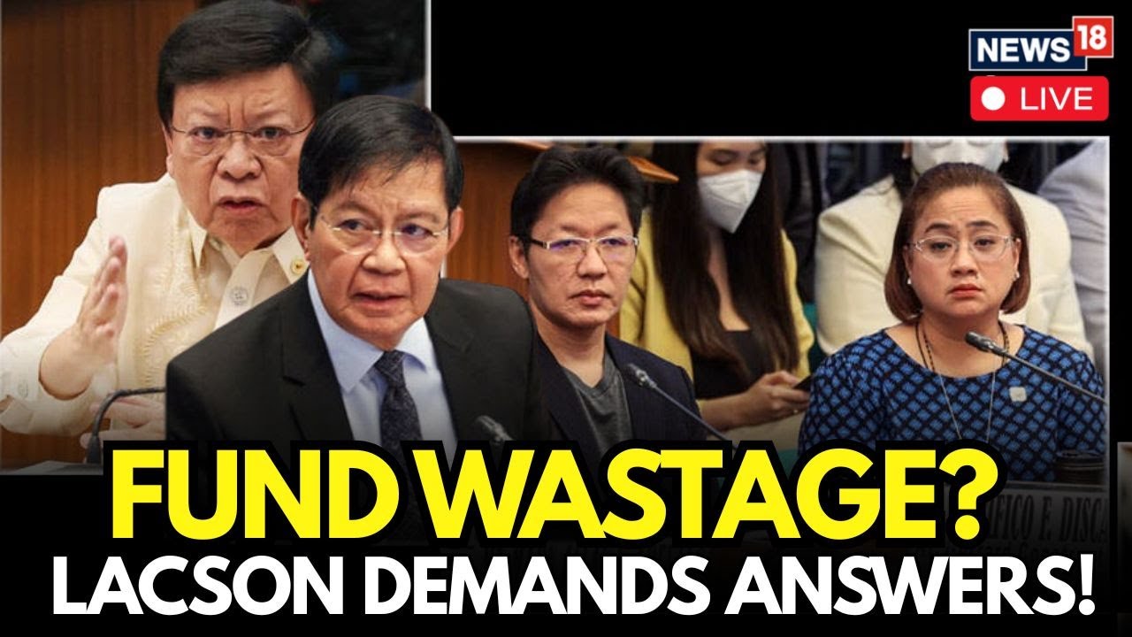 LIVE | Millions Wasted? Lacson Questions Delay in Balog-Balog ...