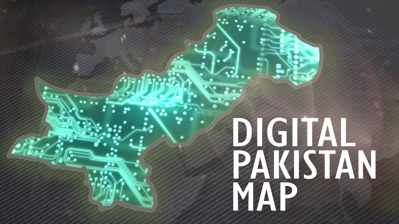 DIGITAL PAKISTAN I NAYA PAKISTAN MAP ANIMATION - YouTube