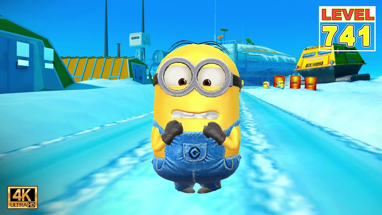 Despicable Me: Minion Rush Dave Minion run 13K meters at the Arctic ...