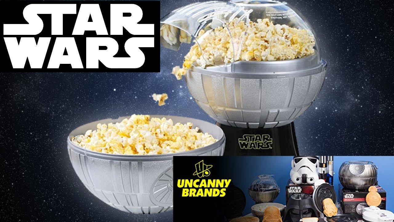 Death Star Popcorn Maker - YouTube