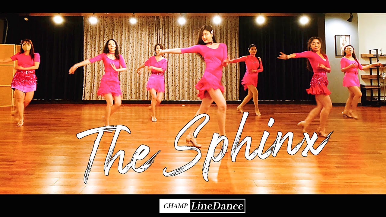 [라인댄스고급반] The Sphinx Line Dance || 더 스핑크스 라인댄스 - YouTube