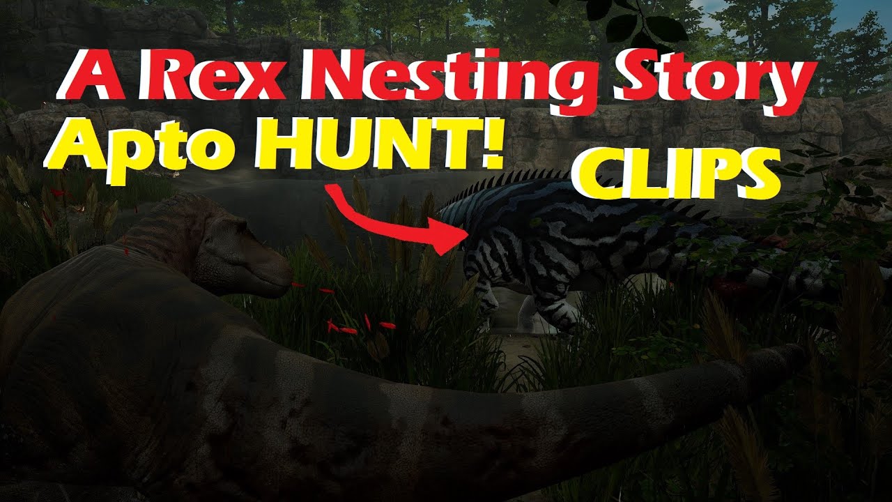 Path of Titans | A rex nesting story | CLIPS - Apto hunt - YouTube