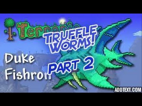 Let's Play Terraria #2 "Truffle Worms!" - YouTube