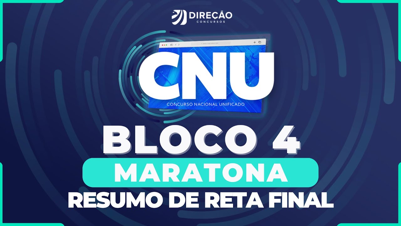 Resumos Cnu Bloco 4 - RETOEDU