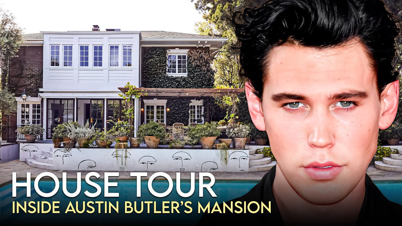 Austin Butler | House Tour | $5 Million Los Feliz Mansion & More - YouTube