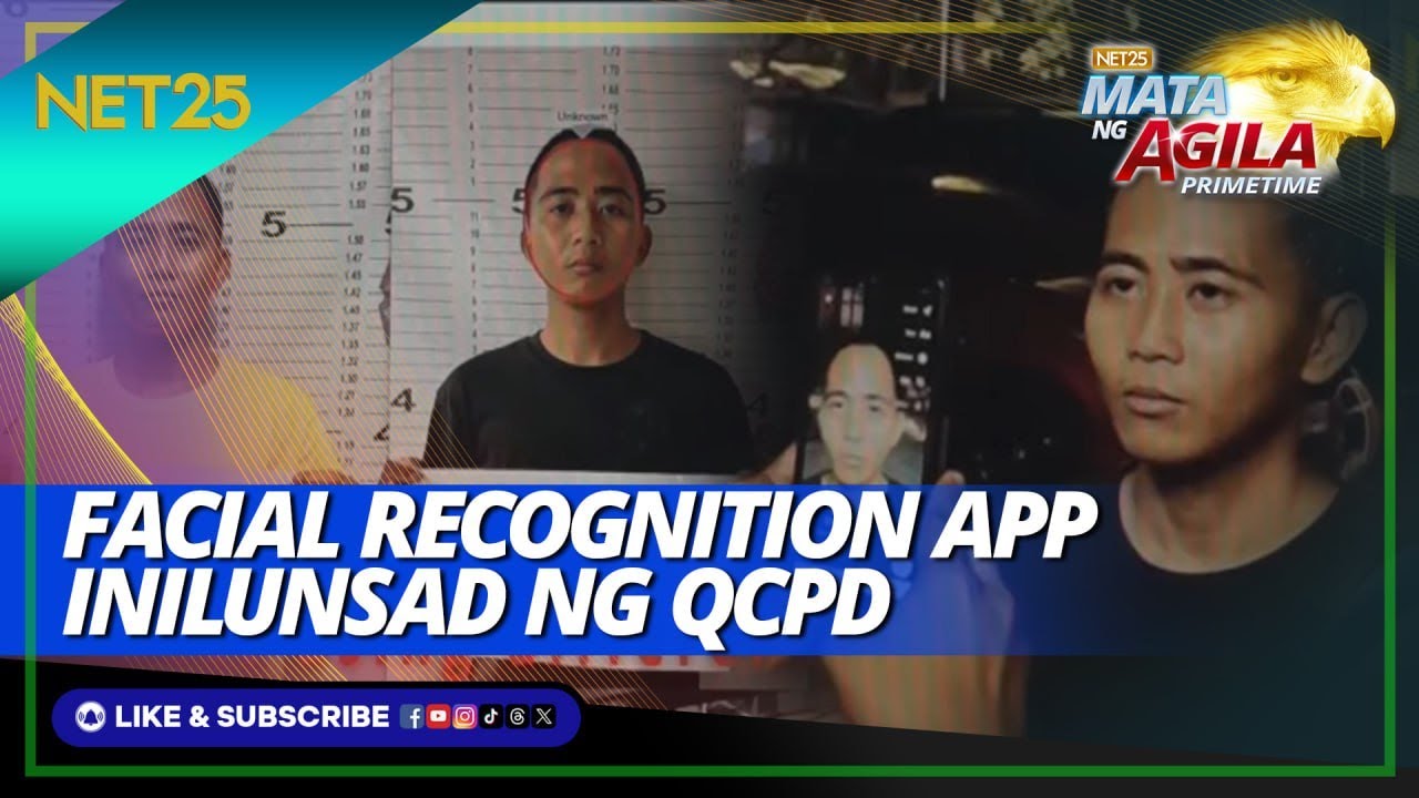 QCPD naglunsad ng facial recognition app pang-background check | Mata ...