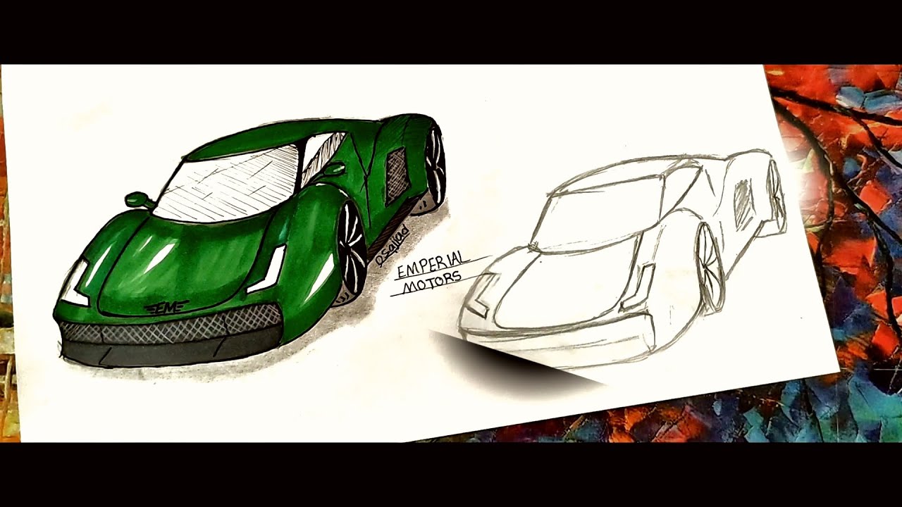 Lamborghini car design:Paint the world's newest Lamborghini in 2 ...