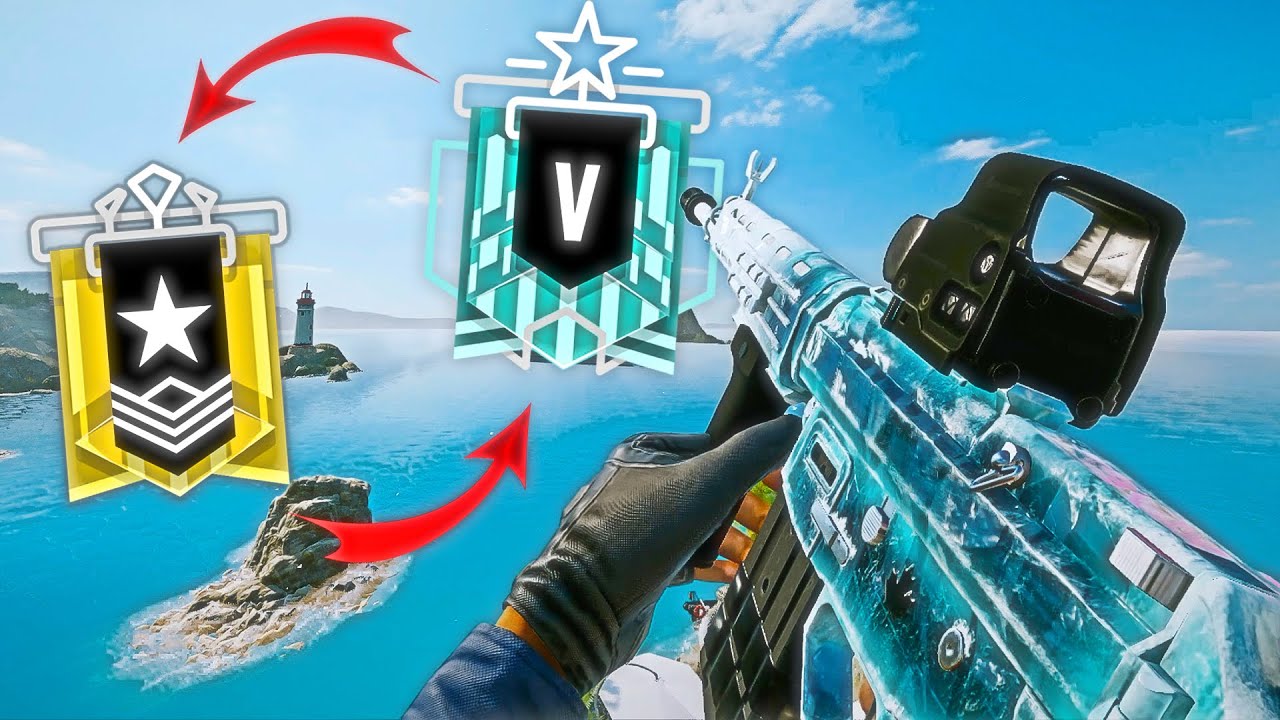 i hit PLAT in my first season on RAINBOW SIX SIEGE just to lose it ...