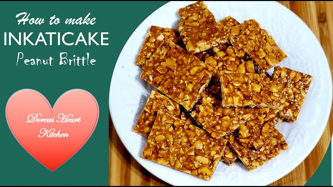 HOW TO MAKE NKATICAKE (PEANUT BRITTLE) WITH JUST TWO INGREDENT - YouTube