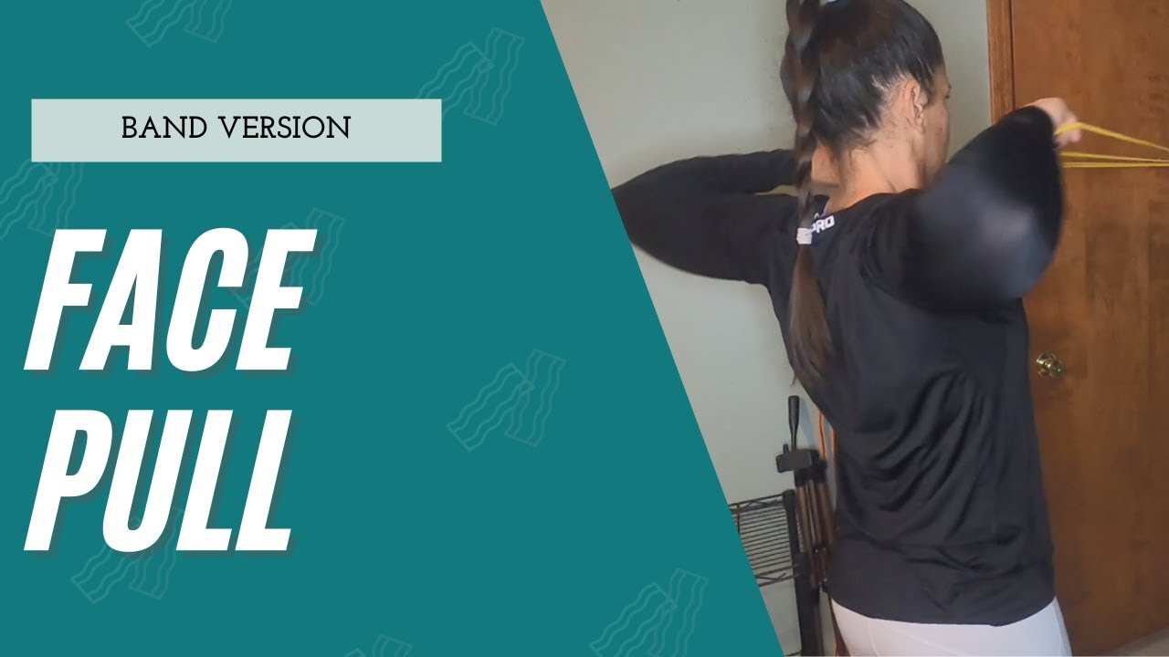 Resistance Band Face Pull - YouTube