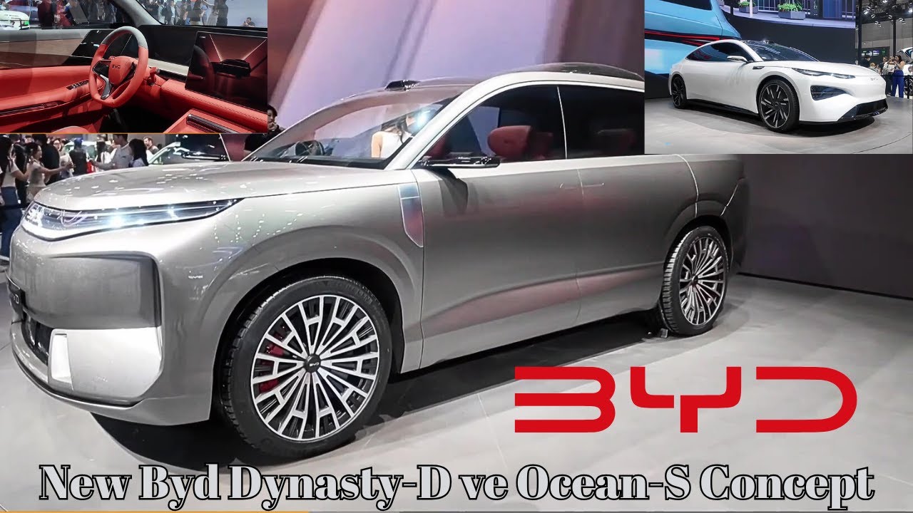 BYD's Future New Car Design | BYD Unveils Two Concepts | Byd Dynasty-D ...