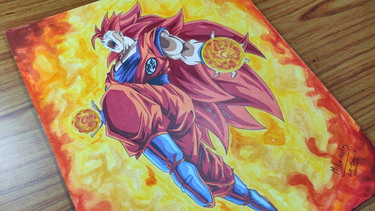 Goku Super Saiyan God 3