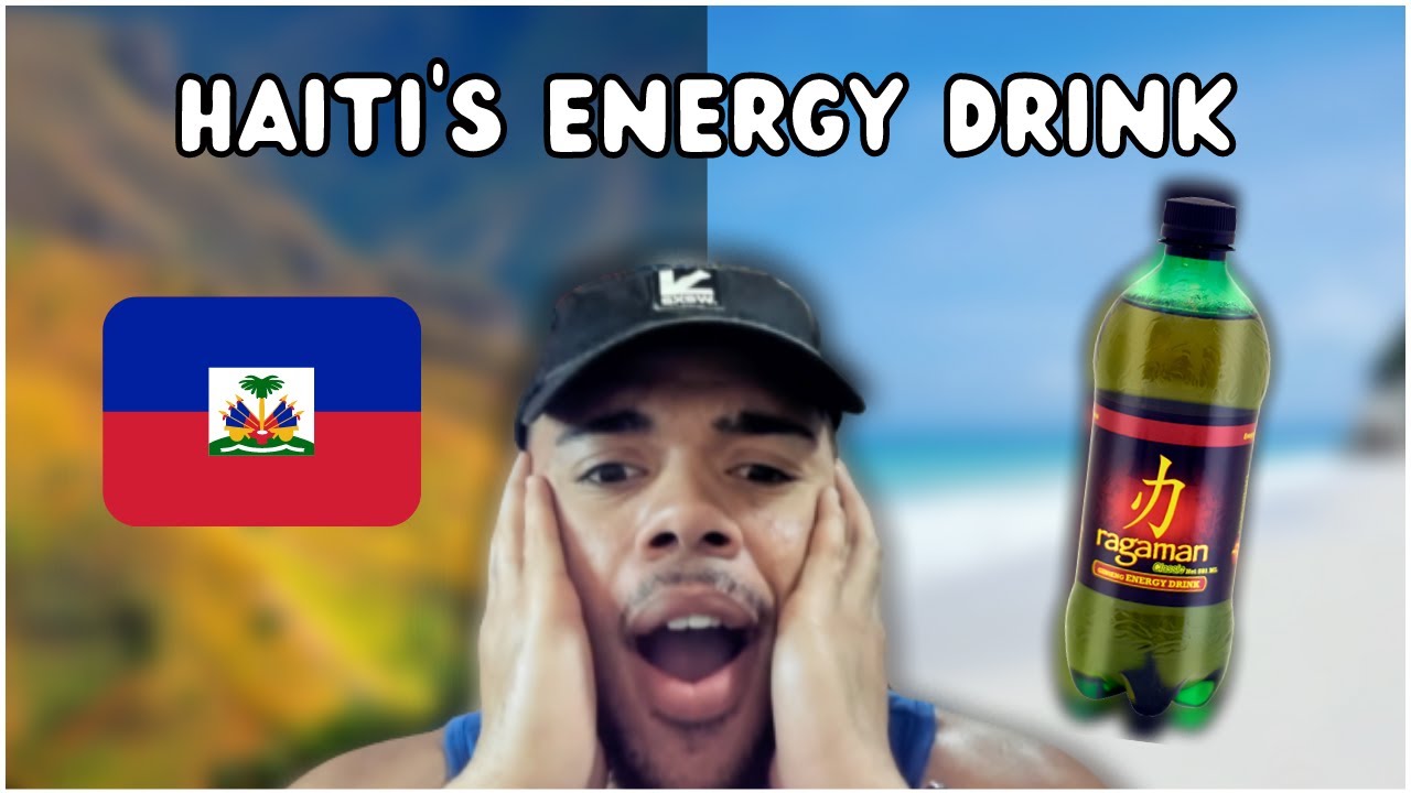 Trying the Ragaman Energy Drink (From Haiti) - YouTube